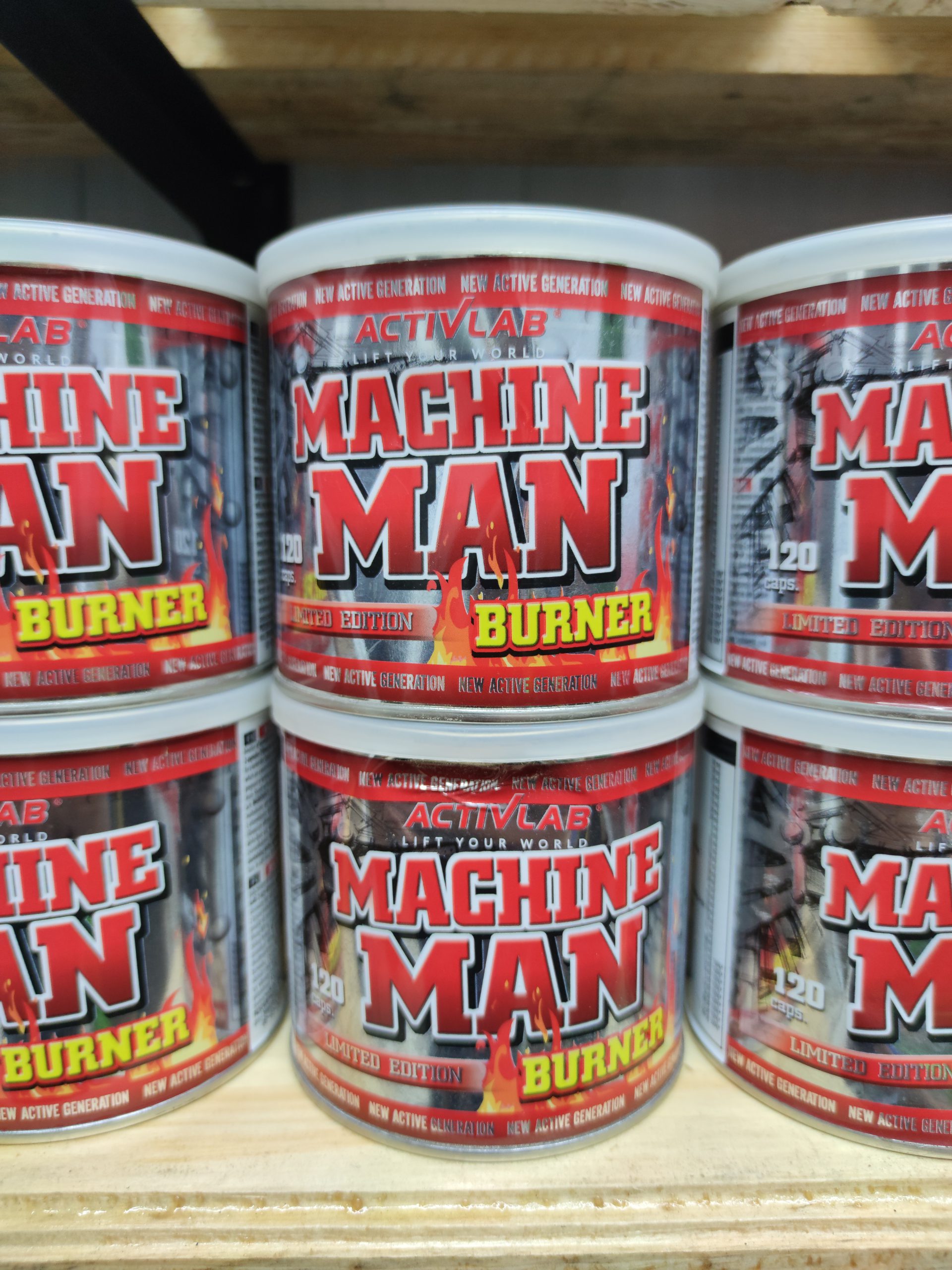 چربیسوز ماشین من اکتیولب Machine Man Burner - فروشگاه ماسل فیول