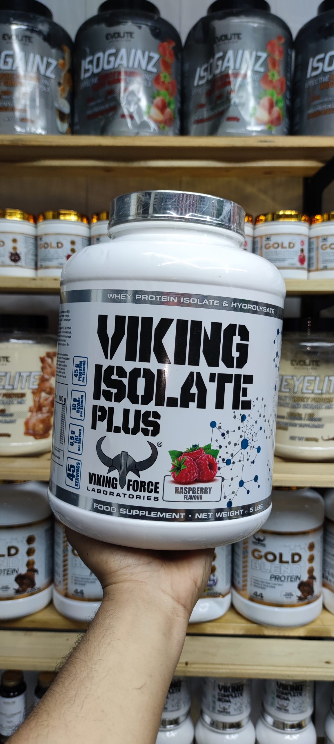 پروتئین وی ایزوله پلاس وایکینگ فورس - فروشگاه ایران ماسل فیول